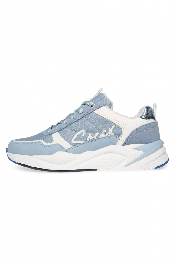 CAMP DAVID & SOCCX | Leichter Sneaker mit Glitter-Design cool blue | 38